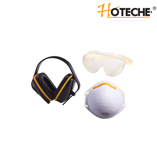 SAFETY GOGGLE & DUST MASK & EAR DEFENDERS - Buy Product on Ningbo ...